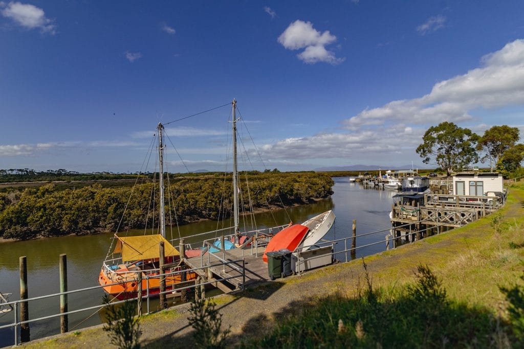 Port Franklin and the Franklin River